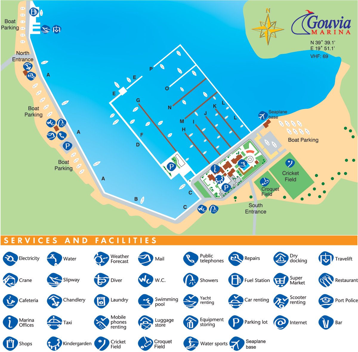 Gouvia | Marina Berth Booking and Information | Sammyacht.com